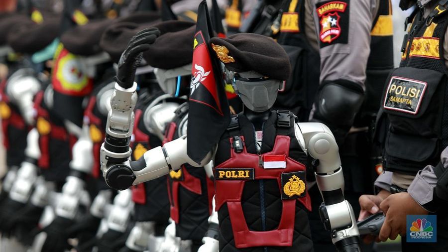 Canggih! Indonesia Kenalkan Robot Polisi & Anjing Robotik | Sneakers.co.id
